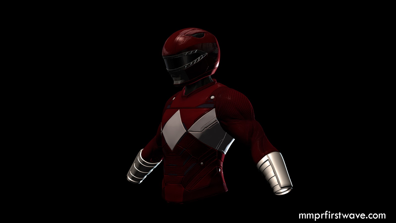MMPR: First Wave: FINAL Red Ranger 3D Model Designs!