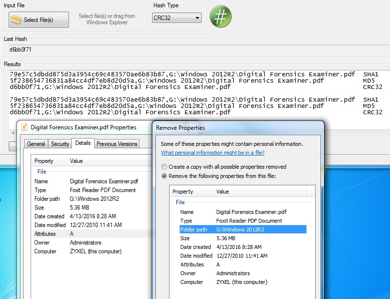 Digital Forensics Metadata Analysis 2 Office Files