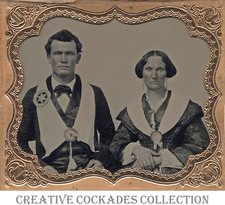 Creative Cockades: Temperance Cockades 1840-1860