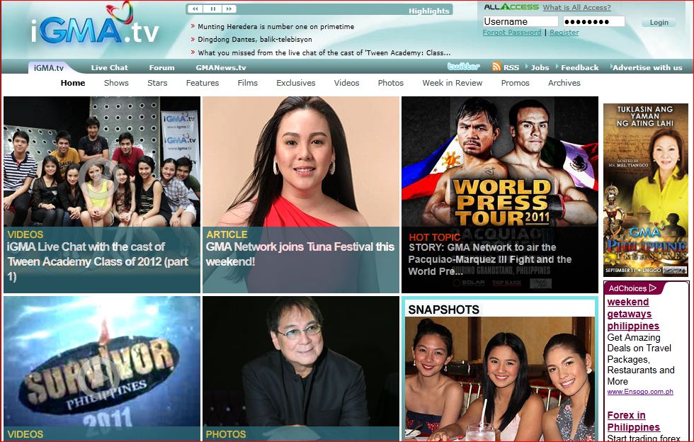 GMA TV RADIO Live Free Broadcast to Enjoy Online