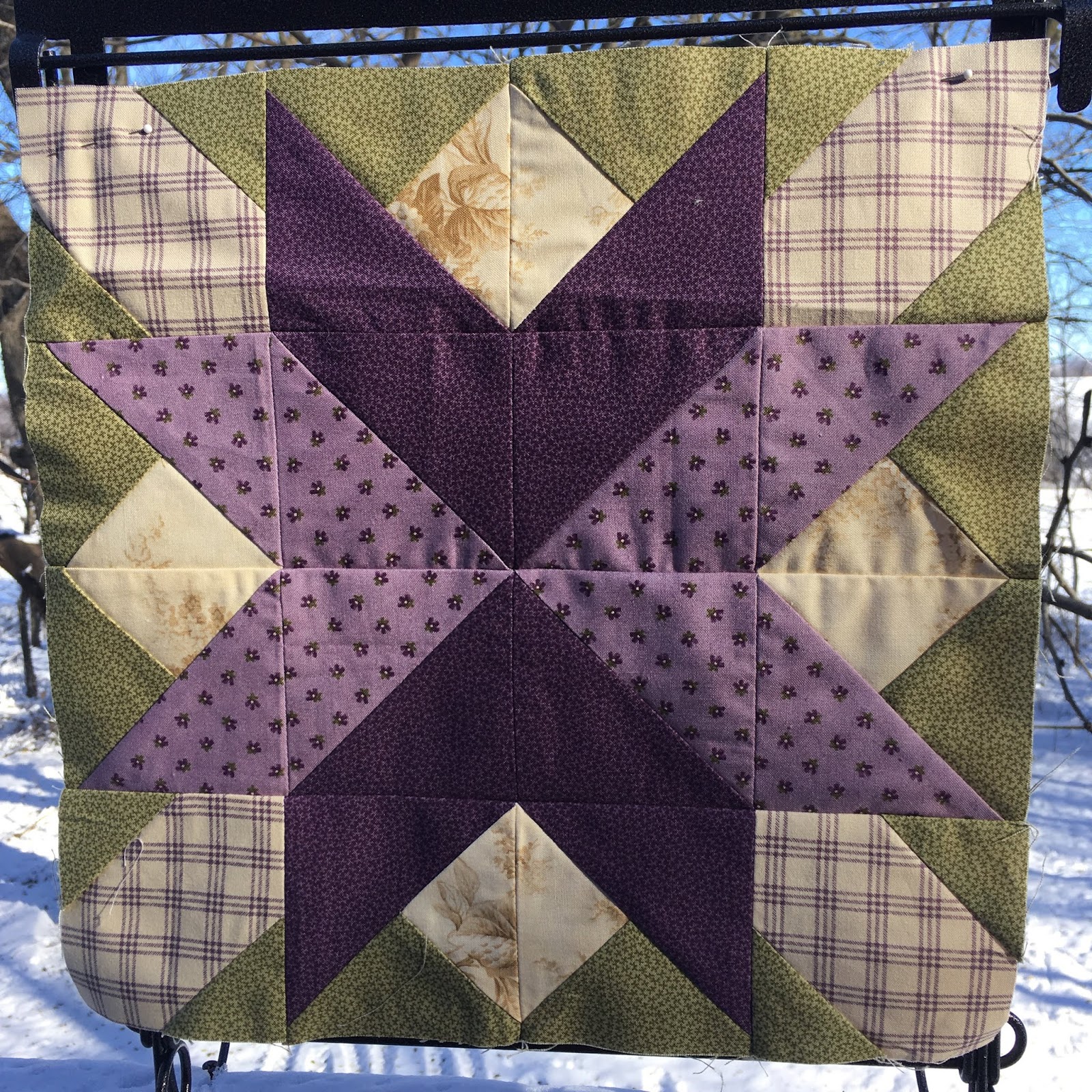Jan Patek Quilts: Moda Blockheads Block #33