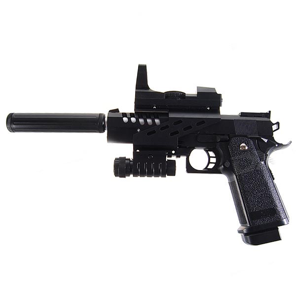 Airsoft Gun: XK918B 6mm Pistol Spring-load BB Gun