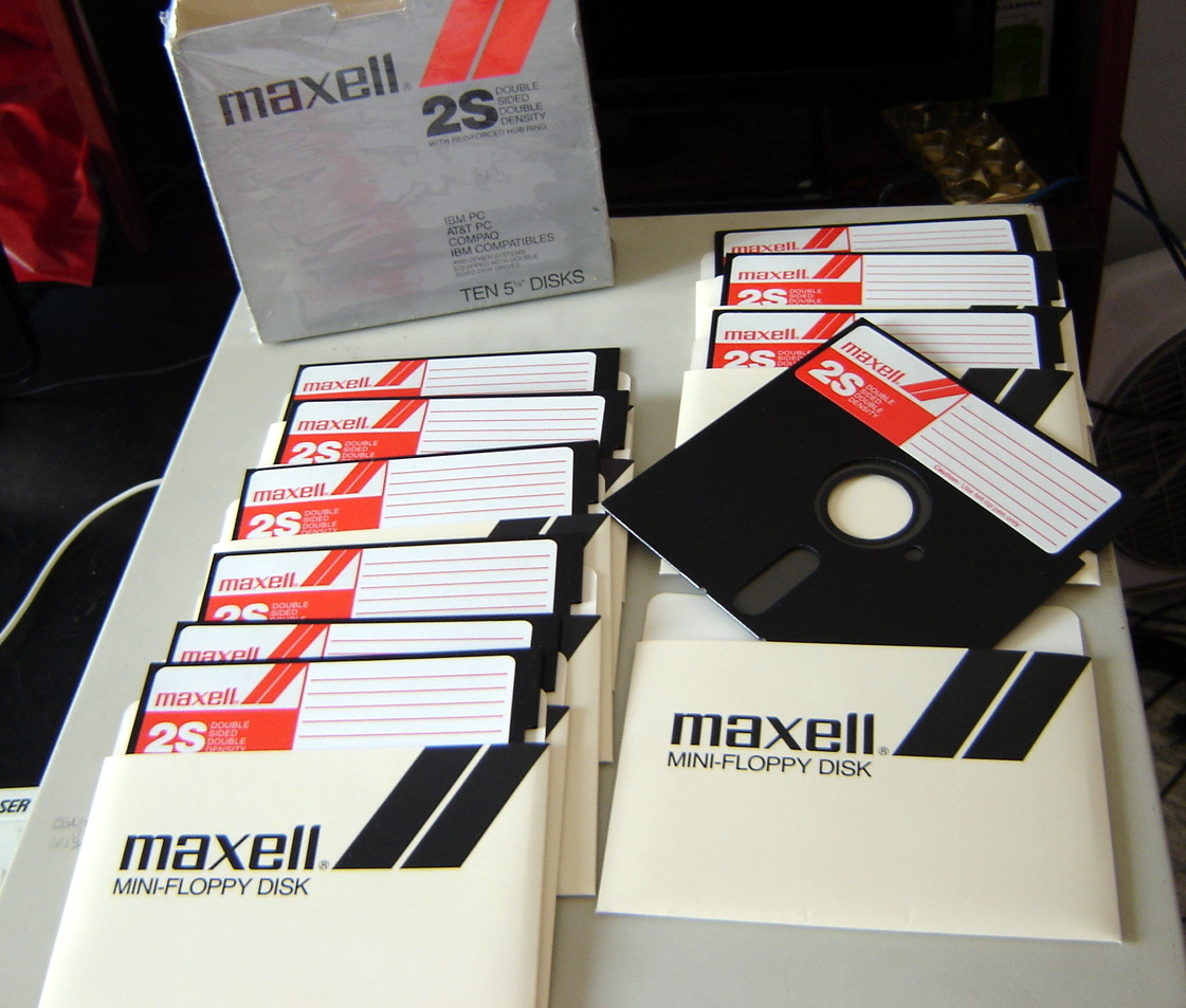 Formatando um Disquete de 5 1/4 Baixa Densidade (DD) no MS-DOS com AT ...