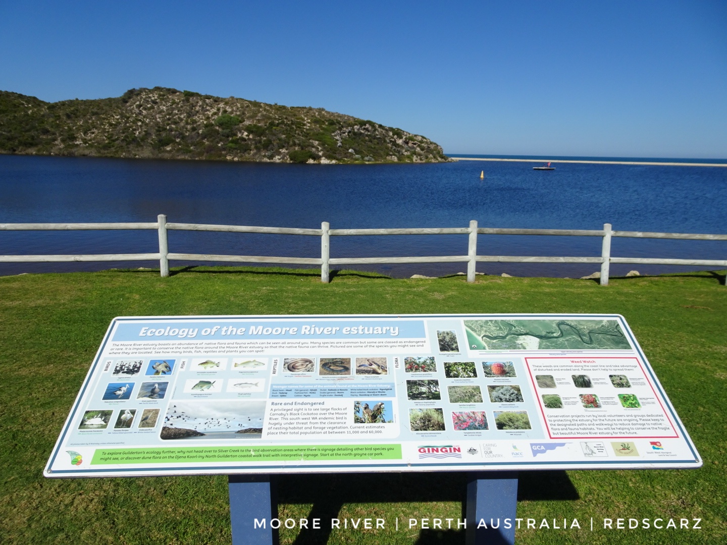 DAUS REDSCARZ: Keajaiban Moore River, Perth Australia | Pemisah antara ...