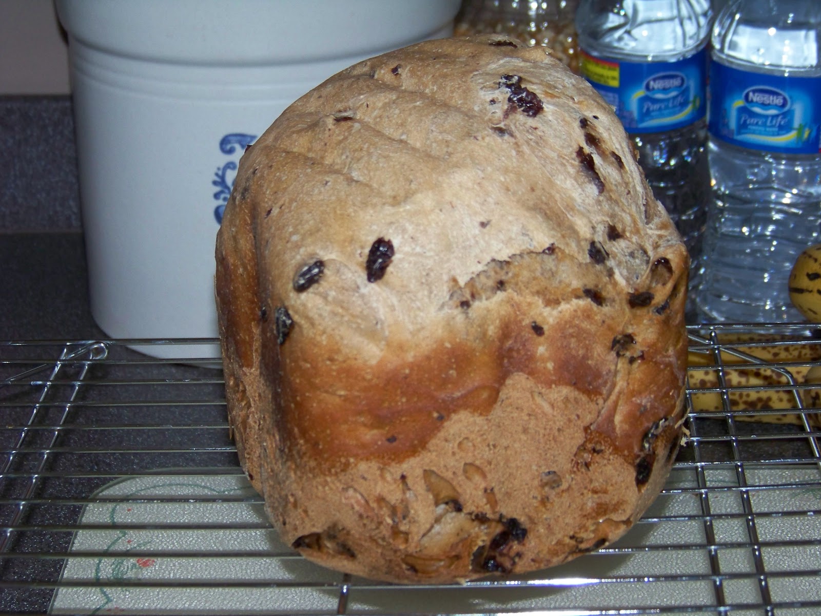 Pink-Vegan: Cinnamon Raisin Bread