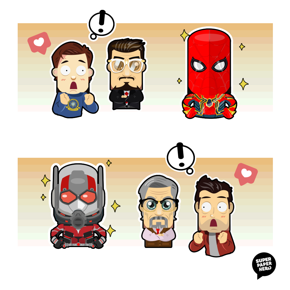 Super Paper-Hero: Ant-Man and the Wasp papertoy