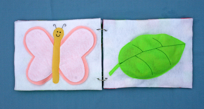 Sunshine, Lollipops, and Rainbows: Free Butterfly Quiet Book Template