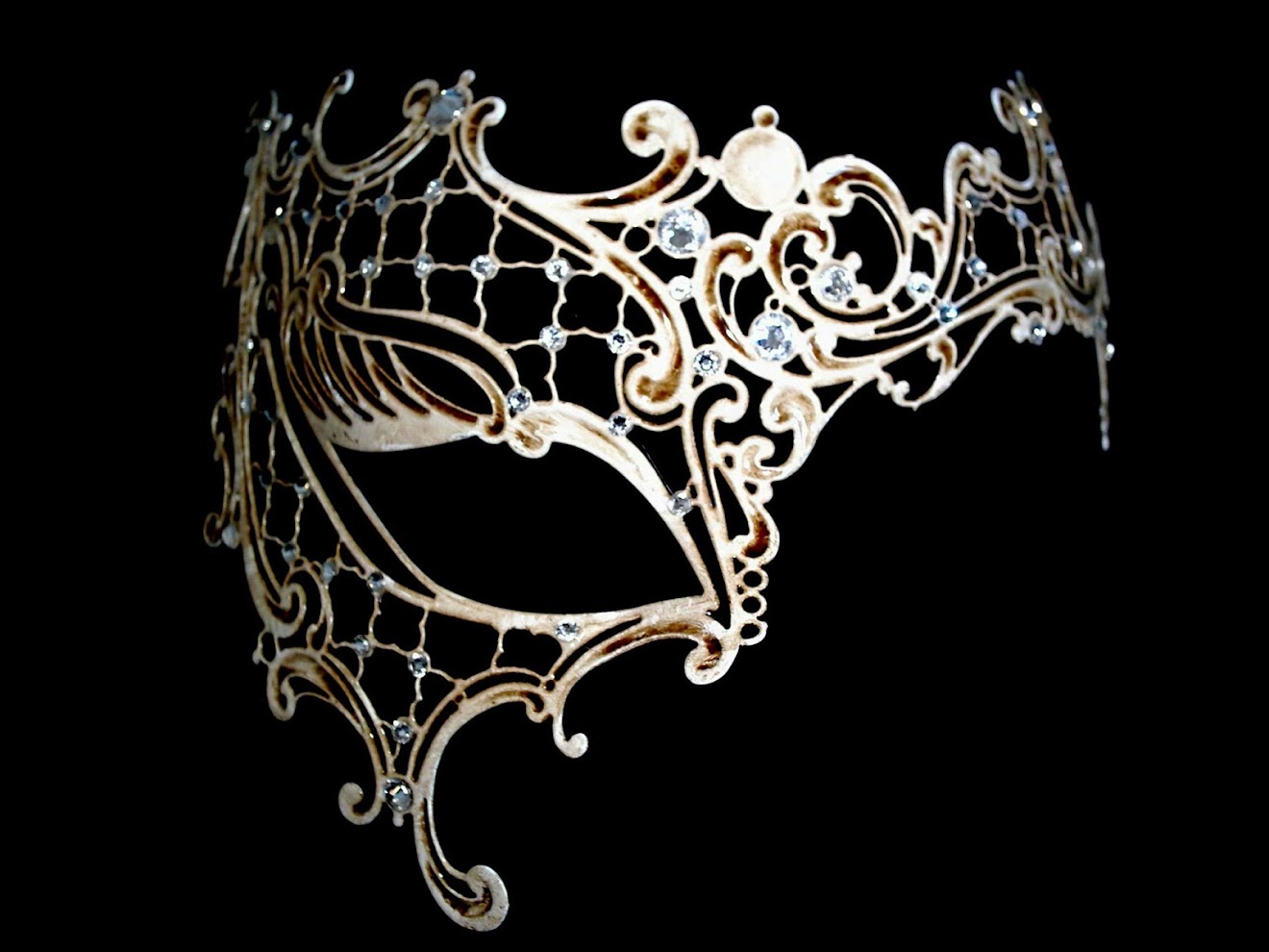 Gondola Filigree Masquerade Mask