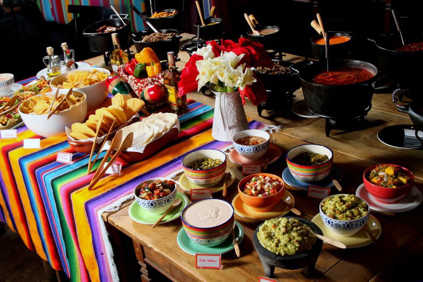 marian guimaraes emblog: Buffet de comida mexicana