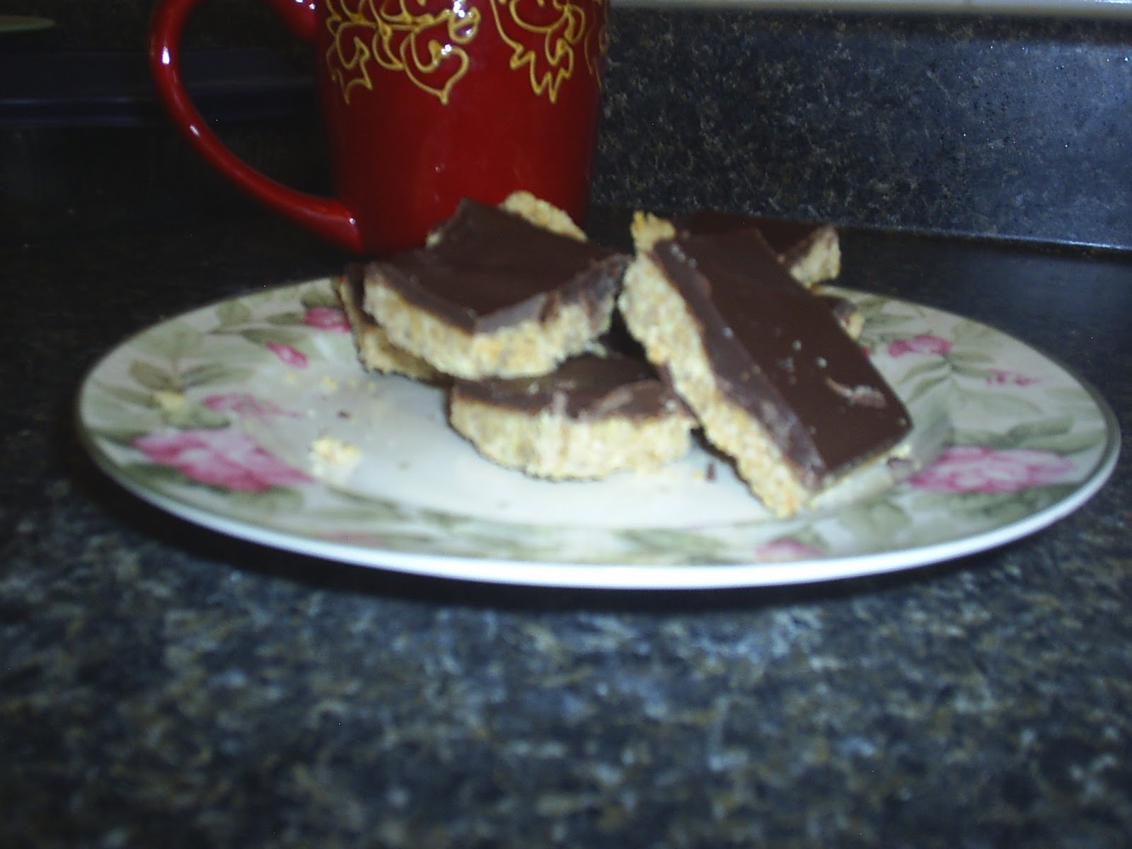 God's Grace Overflows: Almond Butter Reese Squares