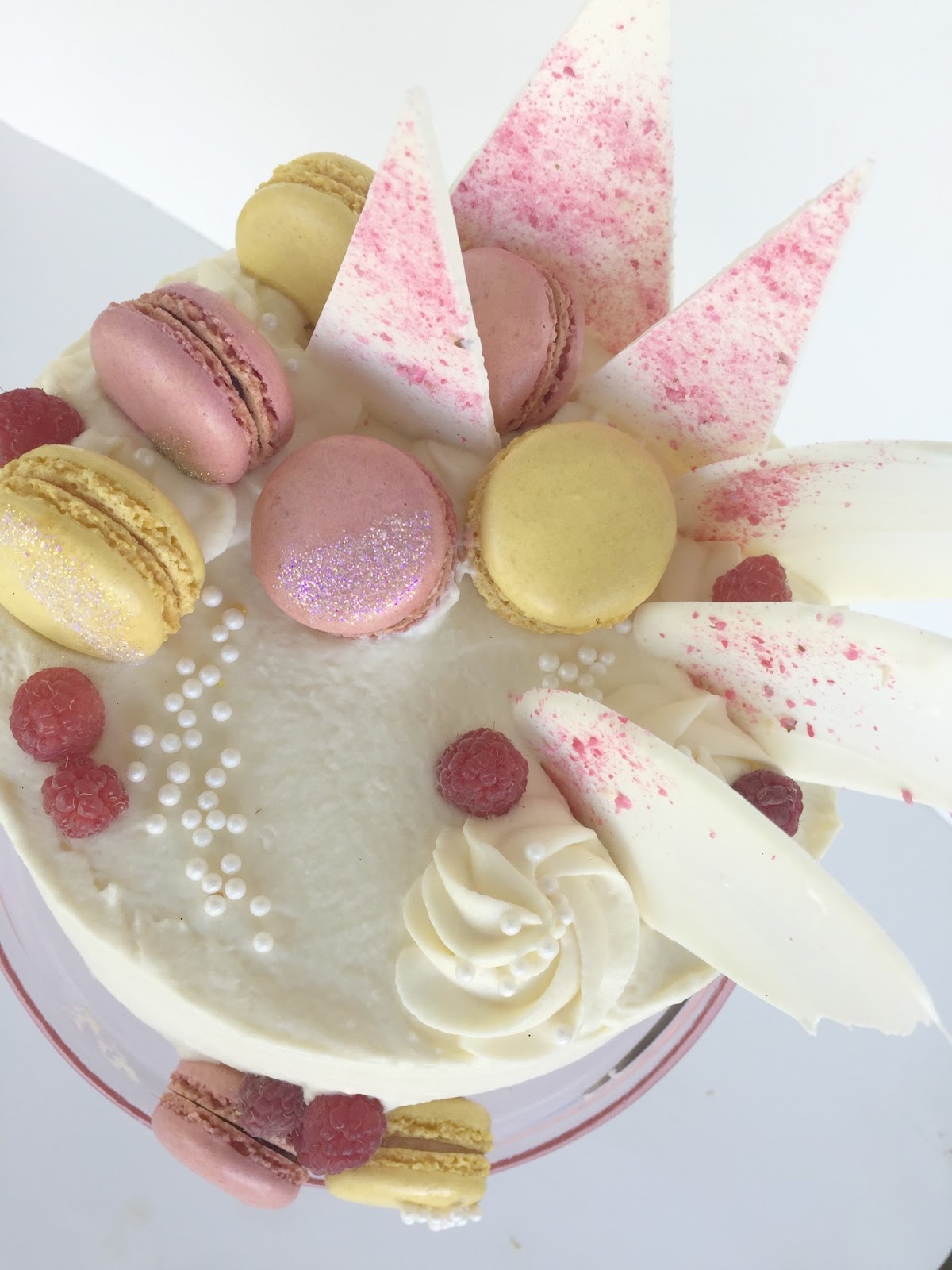 Lemon Raspberry Wow Cake - Purple Chocolat Home