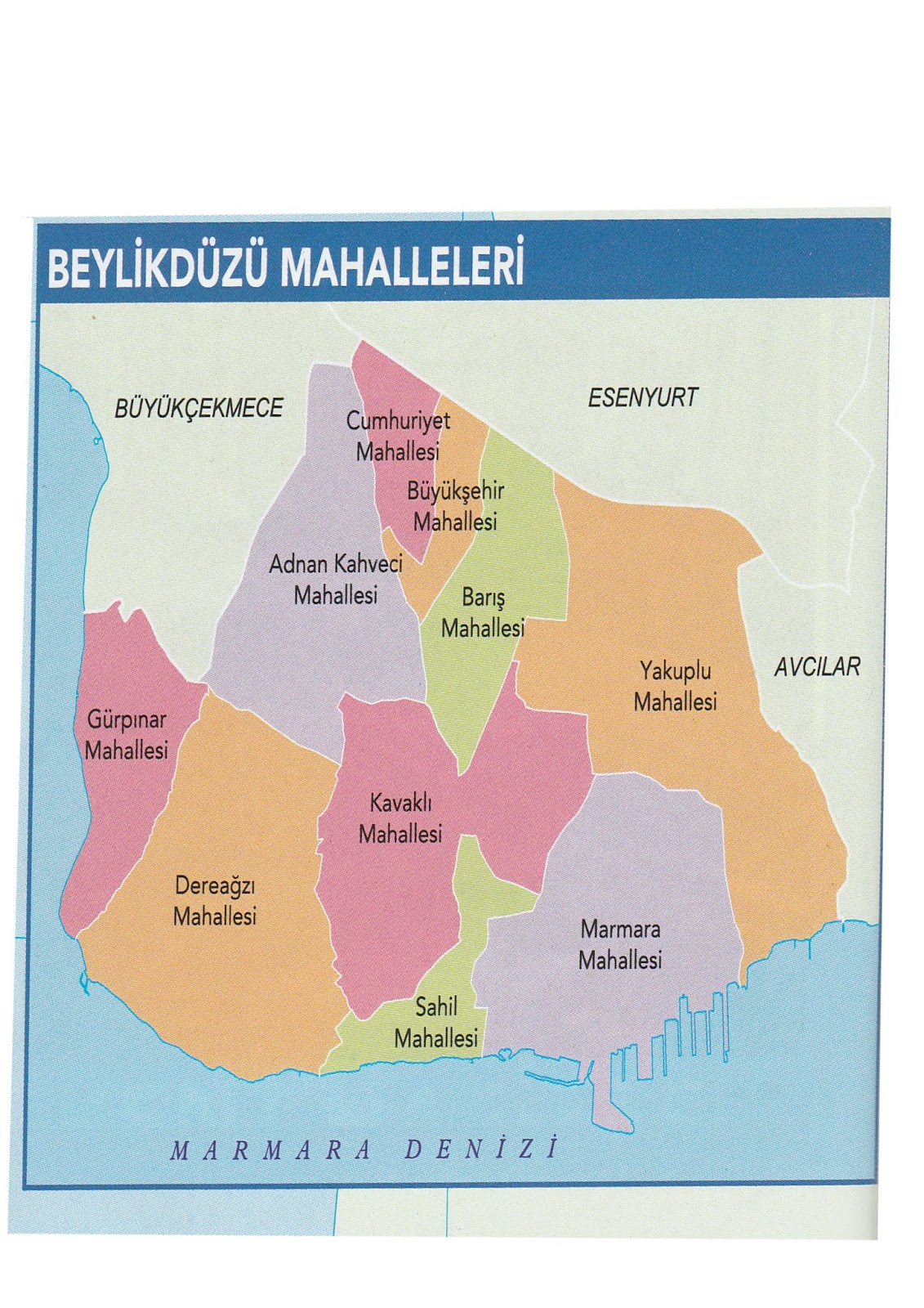 istanbulmapsharita.blogspot.com: BEYLİKDÜZÜ