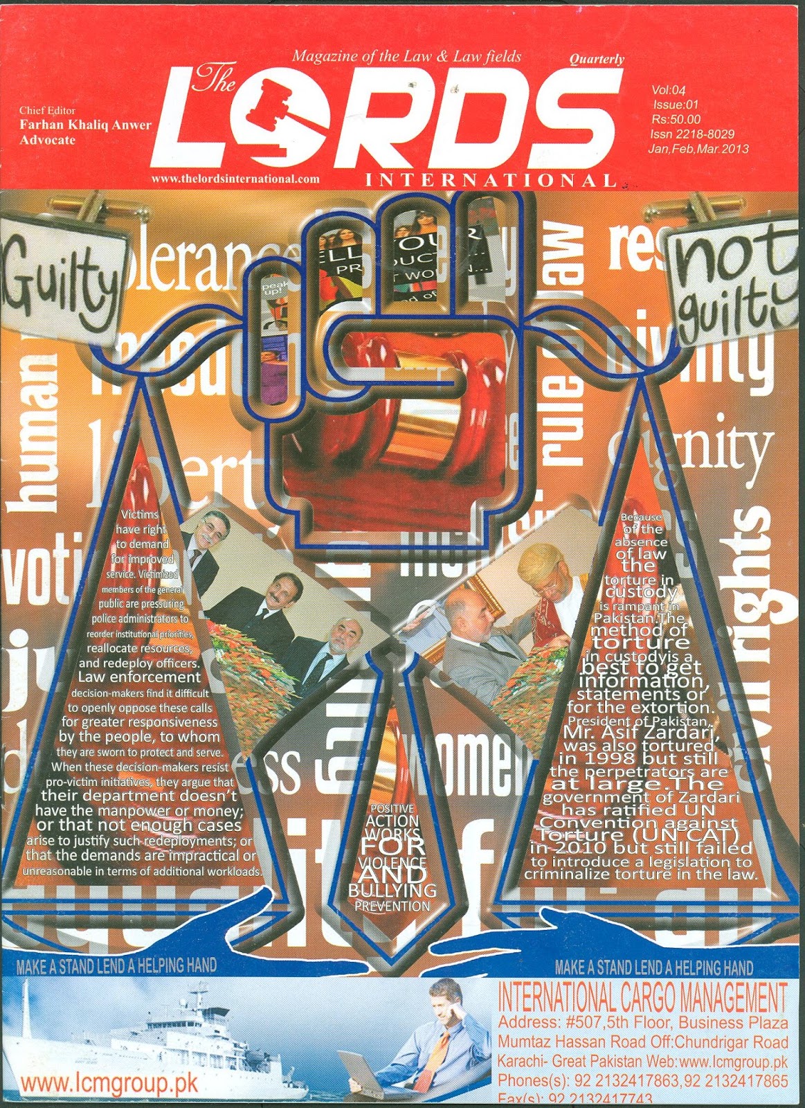 Magazine Titles of Published Issues