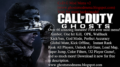 CoD: Ghosts Mod Menus