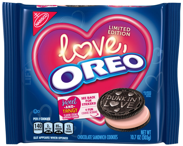 New Love Oreos Land in Stores Ahead of Valentine's Day