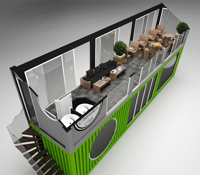 The Container Cafe Design and Concept | The Best Idea For Container Design