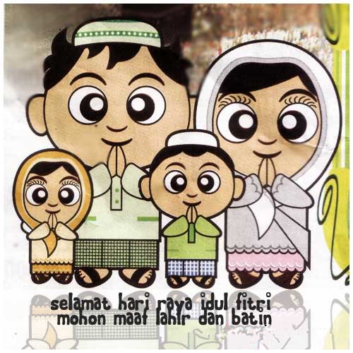 26+ Gambar Kartun Anak Idul Fitri Pics