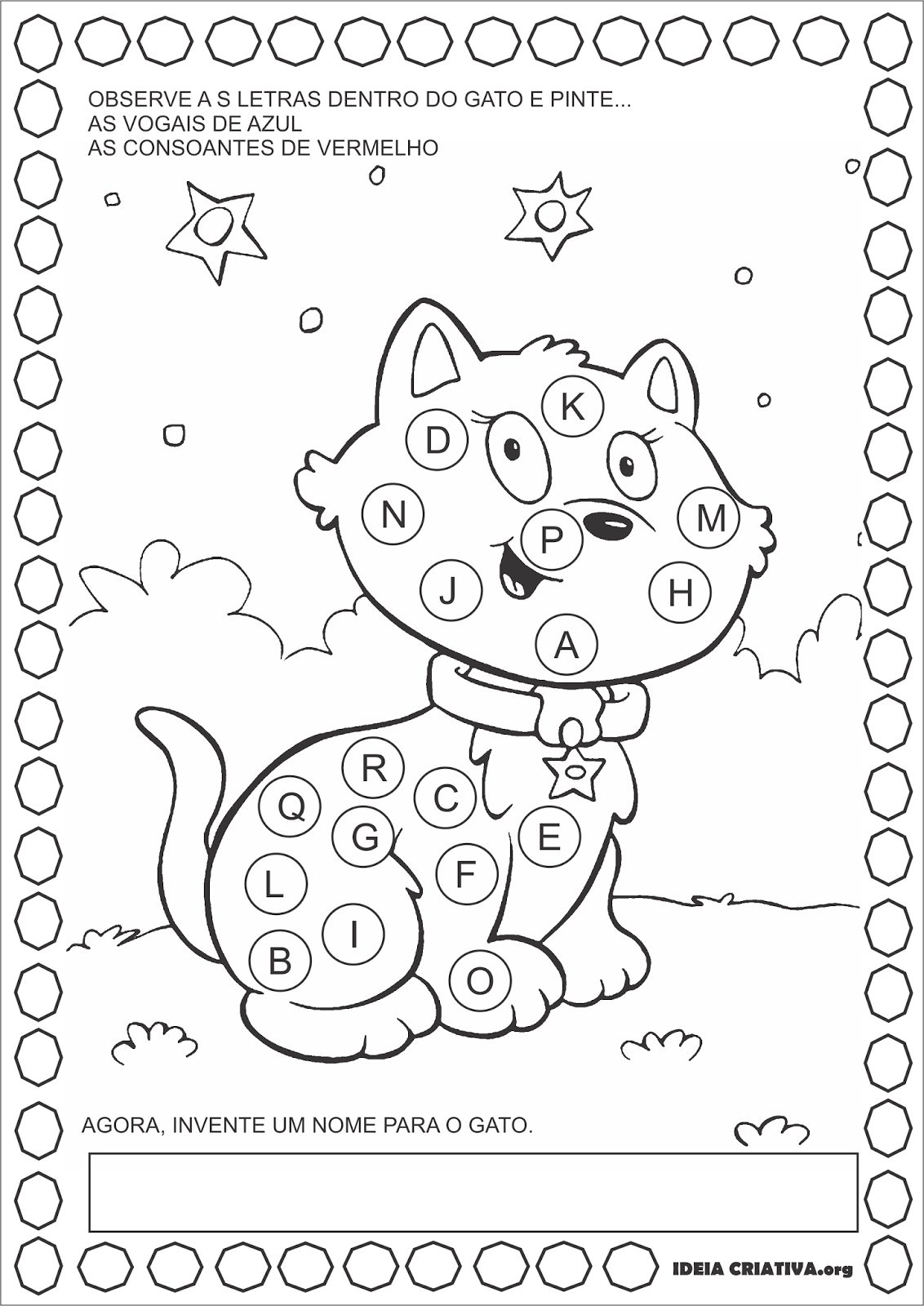 Atividades Gato Educação Infantil - RETOEDU