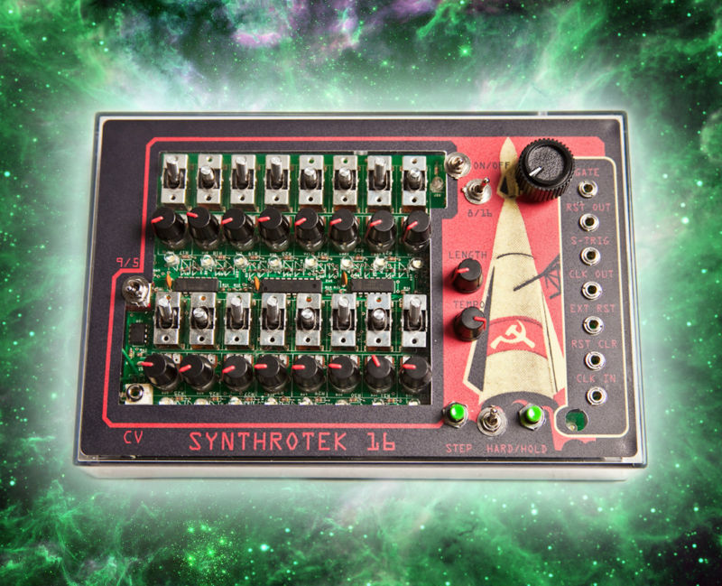 MATRIXSYNTH: Synthrotek 16 Step Deluxe Analog Sequencer