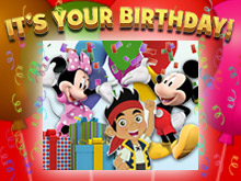 Free Disney Junior Birthday Call & Video - Queen of Free