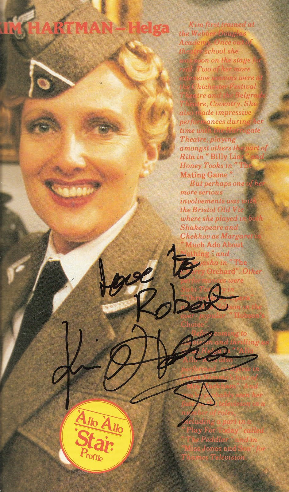 Rob's Autograph Collection