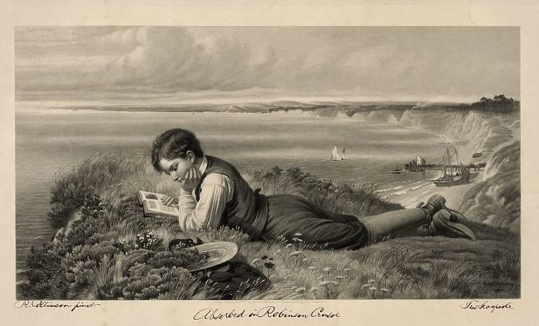 Reading and Art: Robert Collinson