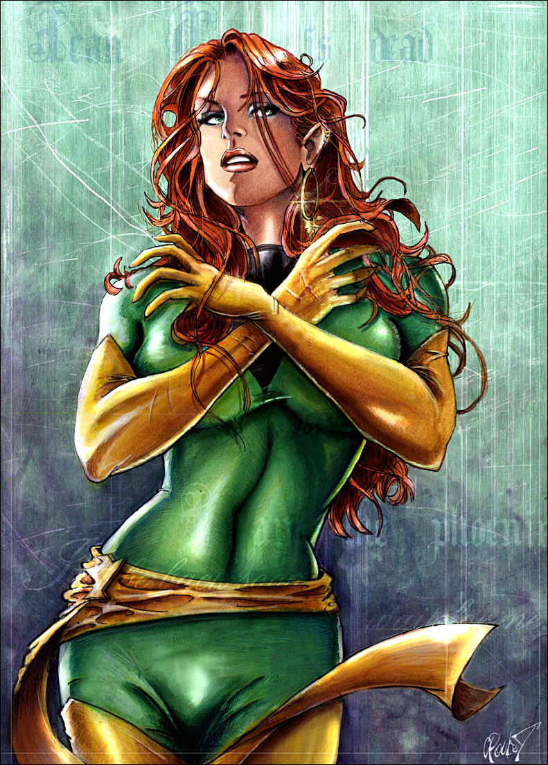 The Comics Girls Jean Grey