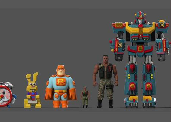 五字頭耗子的玩具觀察: 玩具總動員驚魂夜：Transitron