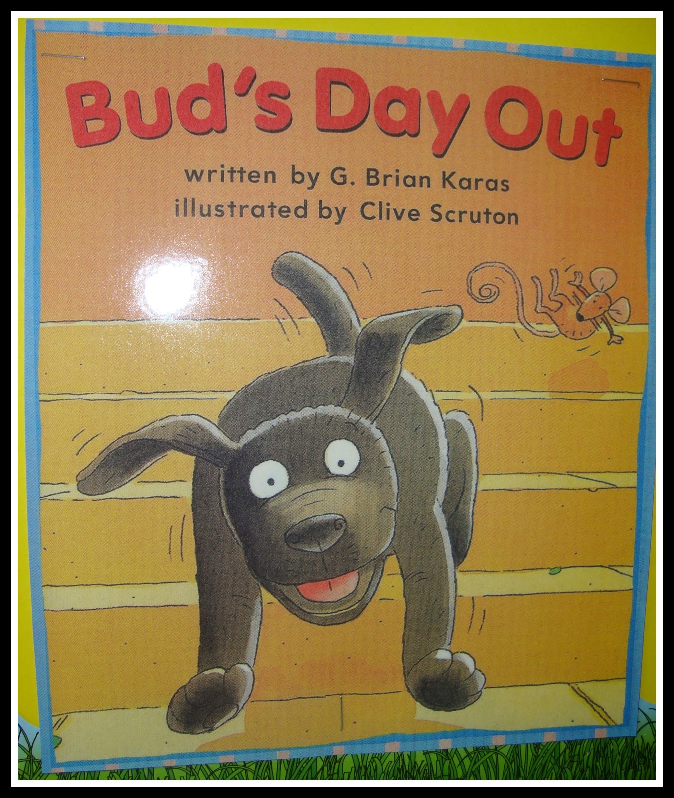 Today In First Grade: It's Bud's Day Out!