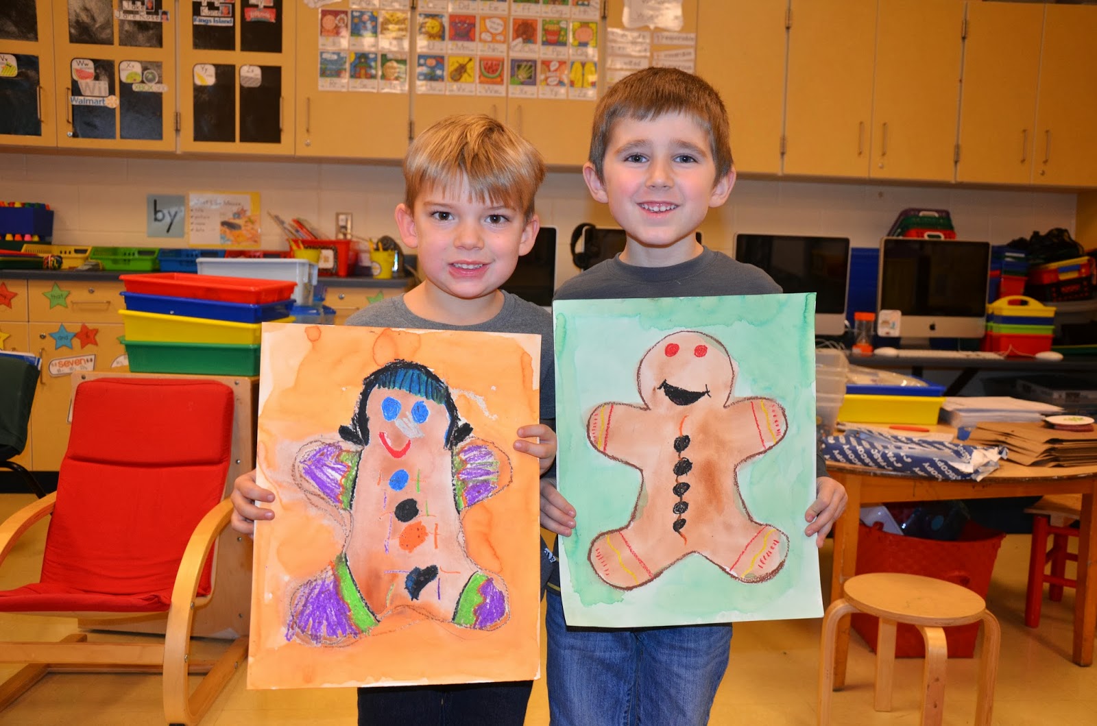 A Place Called Kindergarten: gingerbread friends
