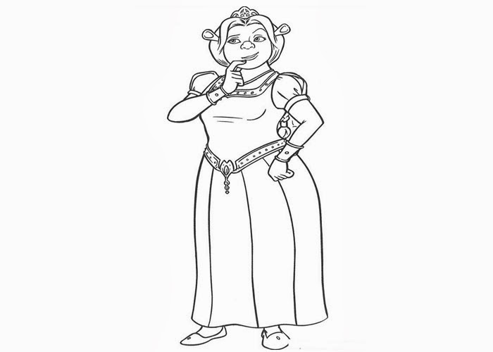 Fiona coloring pages | Free Coloring Pages and Coloring Books for Kids