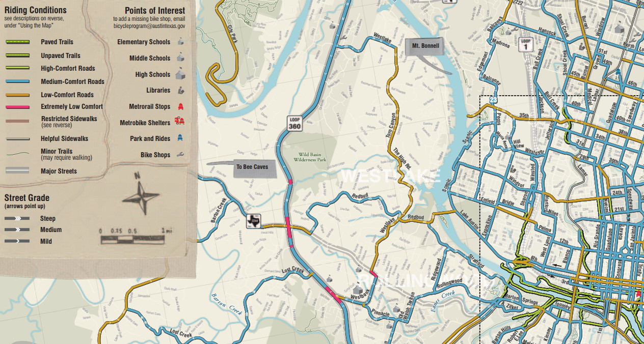 I Biked Here With Google Maps: Examples of different types of cycling maps