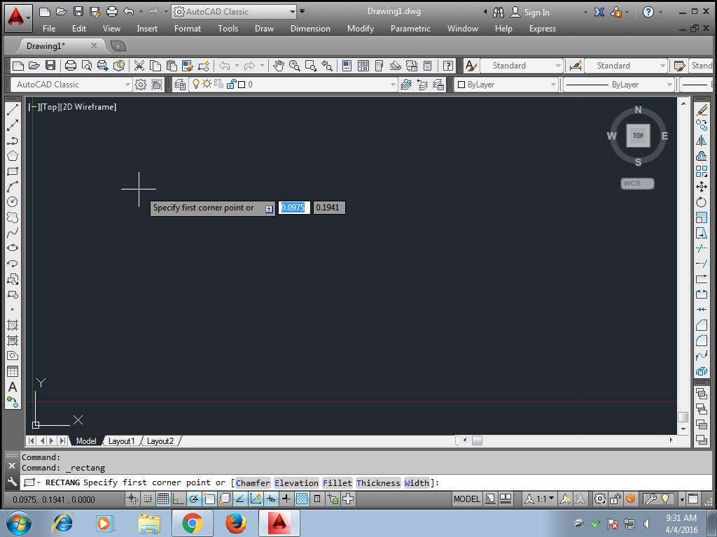 how to draw Rectangle and how to modify it - Mechanical-Master