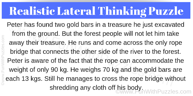 Realistic Lateral Thinking Puzzle to Challenge Your Brain