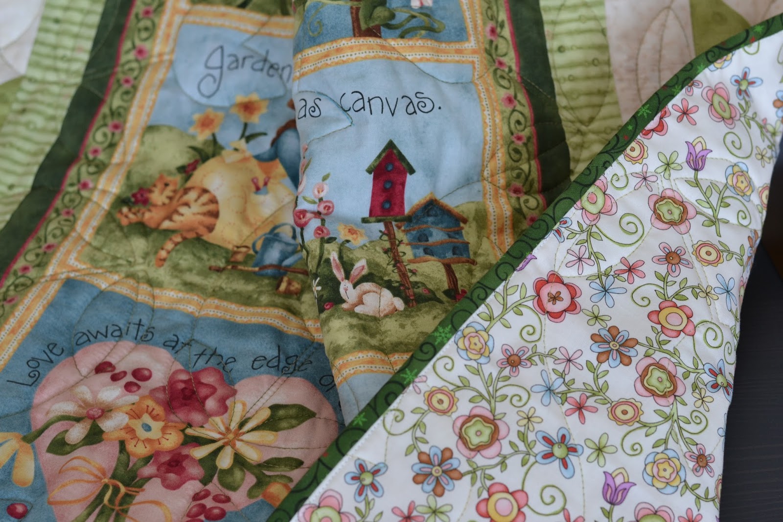 Spring Quilted Wall Hanging