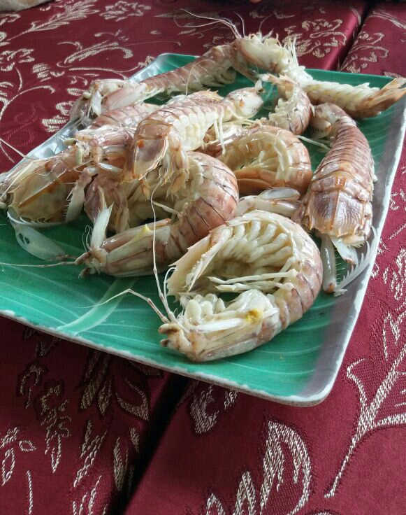 ~ Itsy Bitsy Itchy Typie Hand~: Pi Makan Udang Lipan kat Pulau Aman