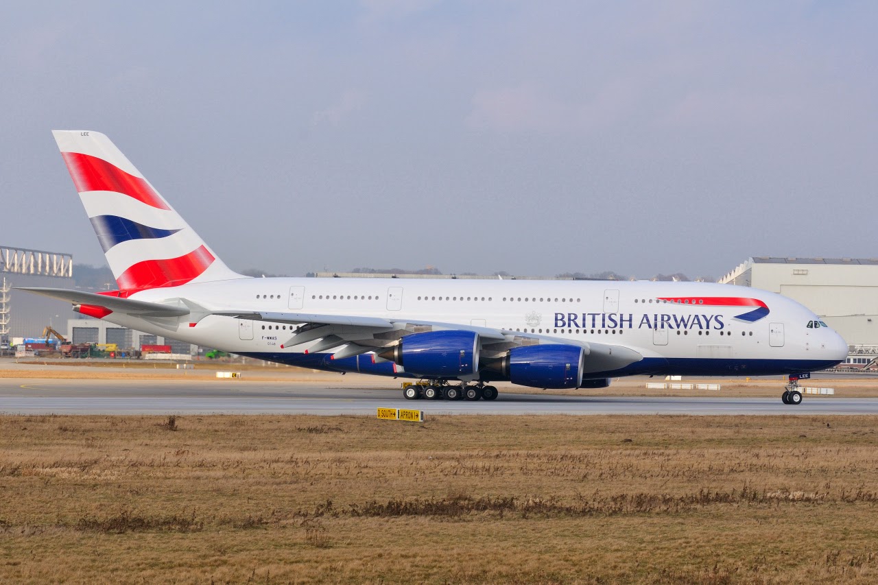 Airbus Hamburg Finkenwerder News: A380-841, British Airways, G-XLEE ...