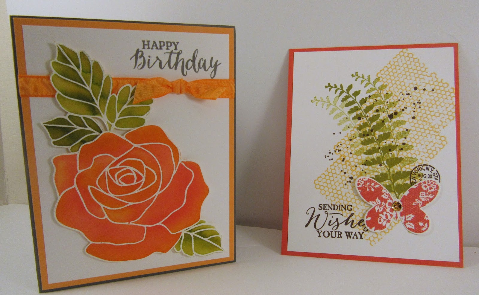 Personally Yours: Stampin' Up! Card Ideas - INKredible Impressions Swaps