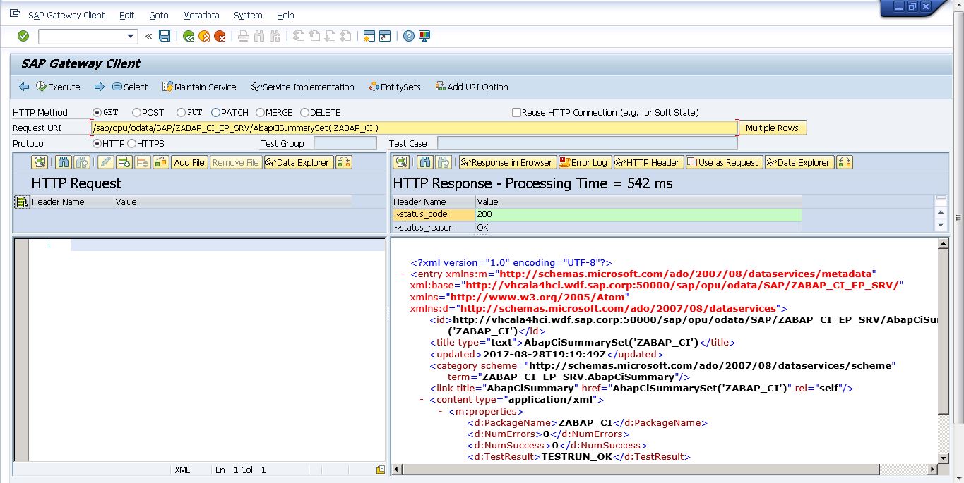 Sap Abap Central Abap Continuous Integration The Backend