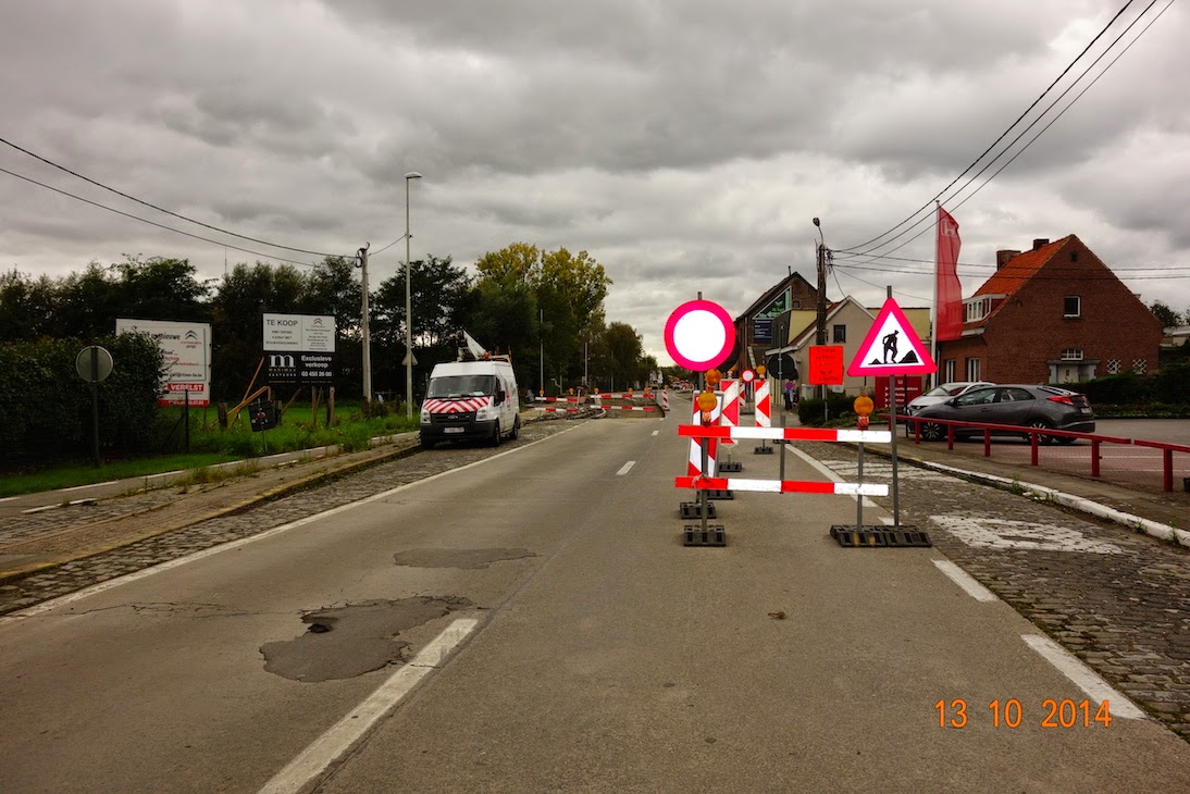 Weg Wan Beheer: Lier, werf N14: Mechelsesteenweg x Hoog-Lachenen