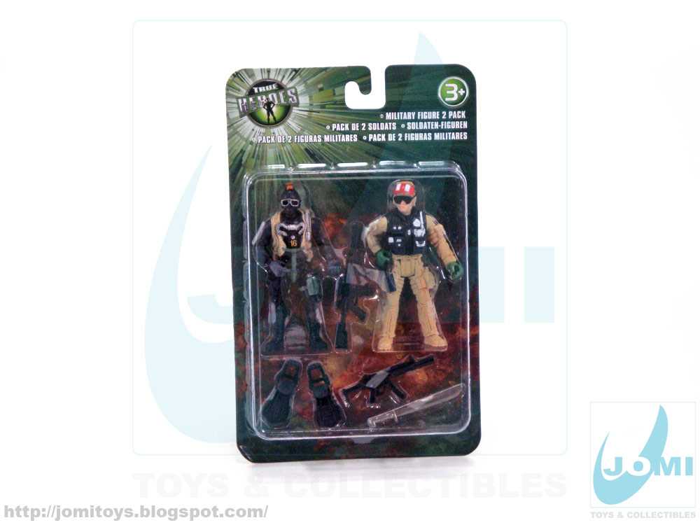 JoMi toys: True Heroes Military Figures 2 Pack