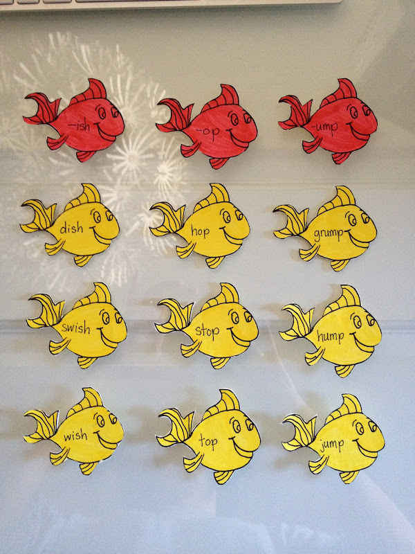 Little Miss Glamour Goes To Kindergarten: One Fish, Two Fish, Word ...