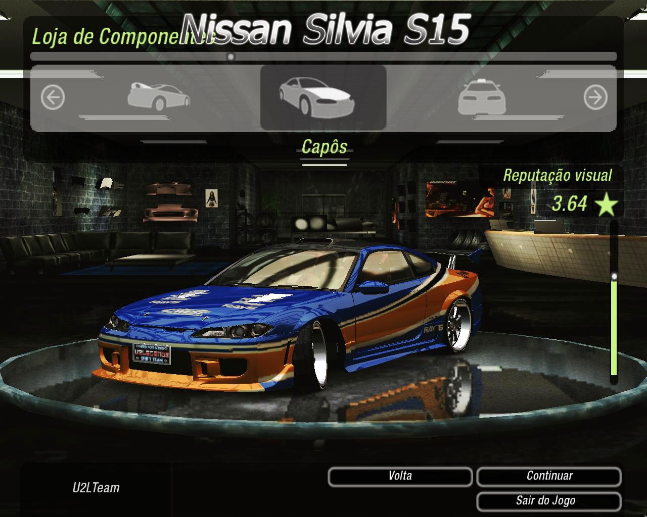 Nissan Silvia S15 ~ Need For Speed Underground 2