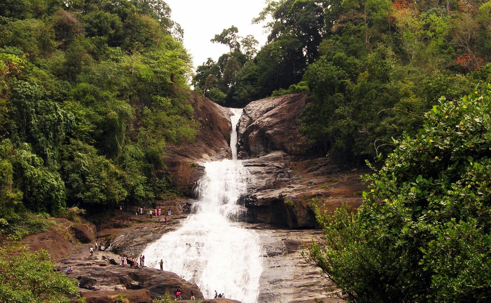 Water Falls in Ratnapura Sri Lanka