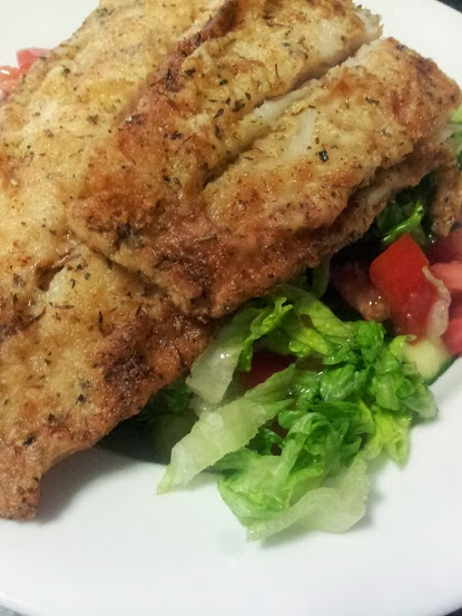 Once upon a mum...: Herbs Crusted Fish