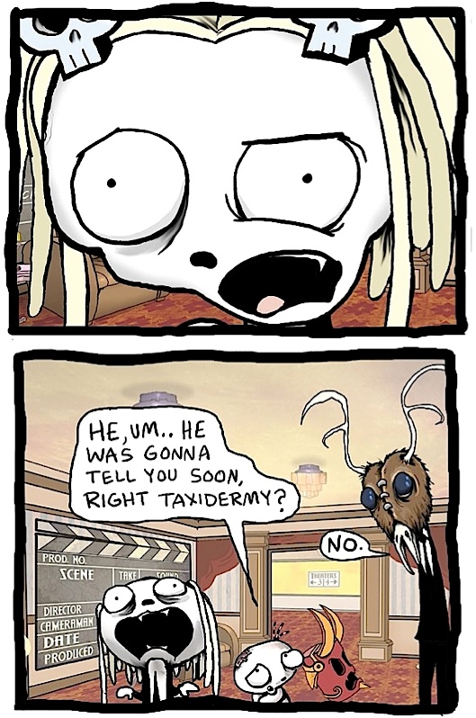 “Lenore, the cute little dead girl” Roman Dirge, 1998-2013.