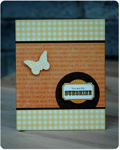 Crafty Cucumber: Card of the Week: My Favorite Paper Company and Two ...