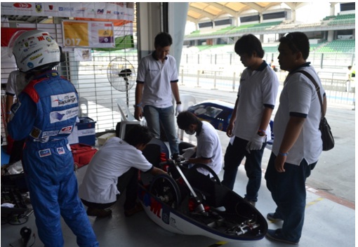 ITS TEAM - SAPU ANGIN SHELL ECO MARATHON 2012
