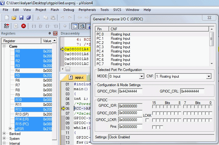 STM32F103C8T6 Programming Tutorial: Programming STM32F103C8T6 using Keil