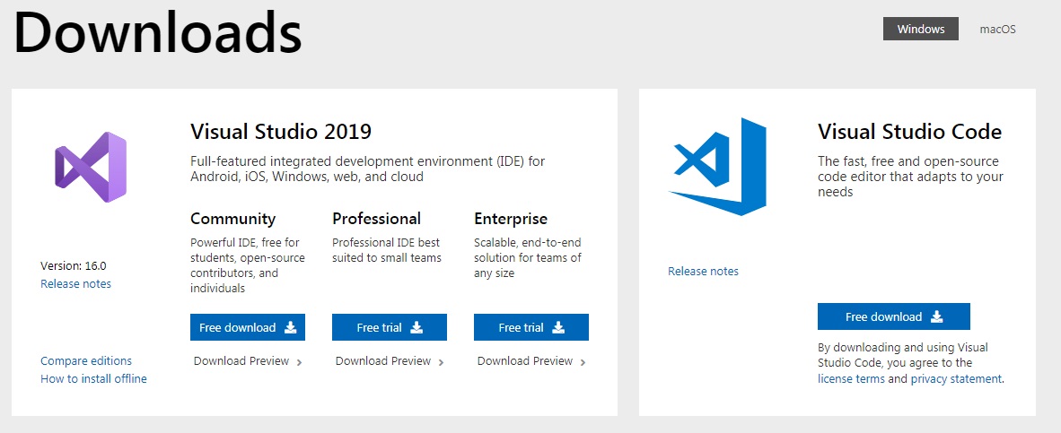 Visual Studio 2019 já disponível | Aberto até de Madrugada